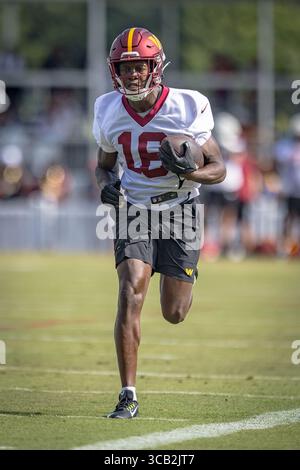 Washington Commanders' Byron Pringle in action during an NFL football ...