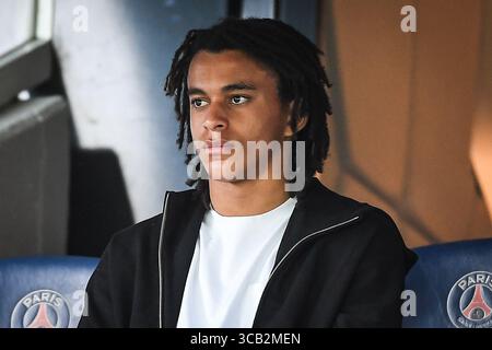 Ethan Mbappe during the Ligue 1 football (soccer) match Paris Saint ...