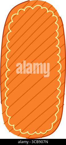 custom fabric patches cartoon vector illustration Stock Vector Image ...