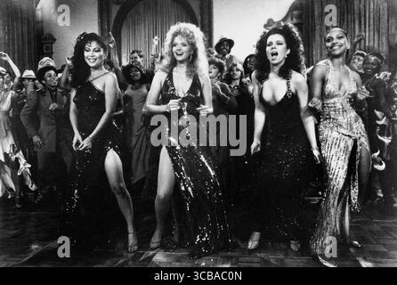Lydia Lei, Donna Dixon, Fran Drescher, Lynn Whitfield, on-set of the ...