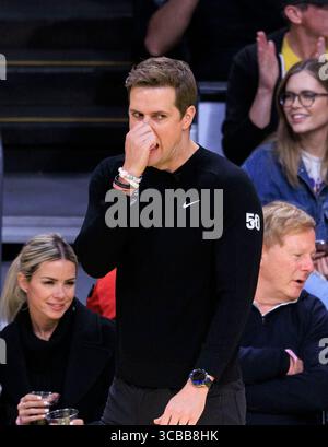 Utah Jazz Head Coach Will Hardy during the second half of an NBA Cup ...