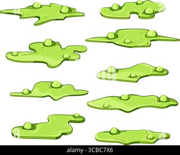 grip toxic puddle cartoon vector illustration Stock Vector Image & Art ...