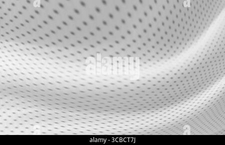 White soft perforated cloth macro close up view Stock Photo - Alamy