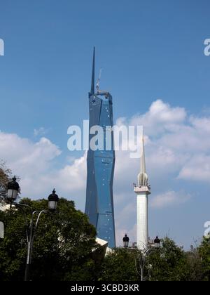 Merdeka 118 and National Mosque of Malaysia, Kuala Lumpur, Selangor ...
