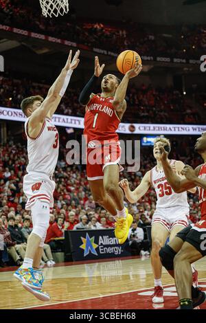 Maryland guard Jahmir Young during an NCAA college basketball game ...