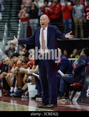February 20, 2024: Maryland Terrapins forward Jamie Kaiser Jr. (12 ...