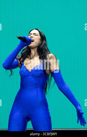 Dua Lipa Performs during the Future Nostalgia Tour at State Farm Arena ...