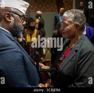 The Congressional Gold Medal for the Montford Point Marines, is seen ...