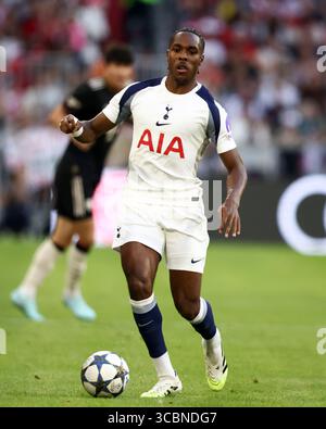 Mathys Tel of Tottenham Hotspur during the Premier League match ...