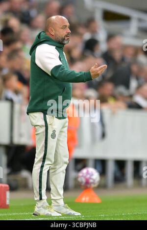 RCD Espanyol head coach Manolo Gonzalez during the La Liga EA Sports ...