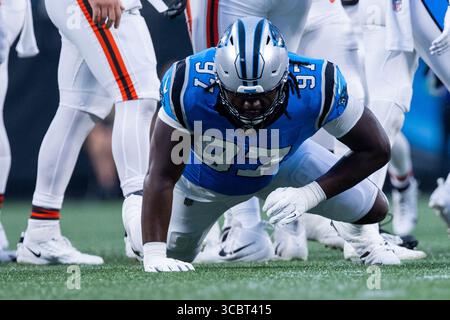 Carolina Panthers defensive tackle Bobby Brown III arrives at Bank of ...