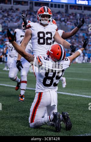 Cleveland Browns wide receiver Kaden Davis in action during an NFL ...