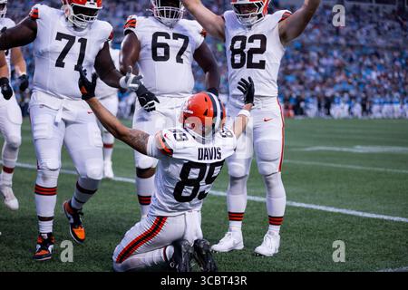 Cleveland Browns wide receiver Kaden Davis in action during an NFL ...