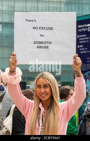 UK women's march Manchester . Protesters marched through central ...