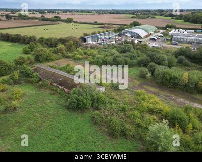 RAF Tholthorpe technical site. Royal Air Force airfield operated by ...