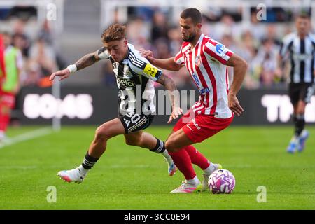 Atletico Madrid's David Hancko during the Spanish La Liga soccer match ...