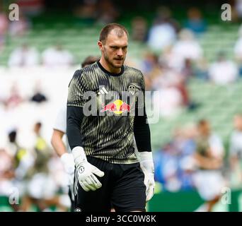 Leeds United goalkeeper Lucas Perri applauds the fans after the game ...
