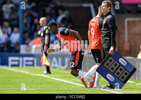 Lamine Fanne (22) of Luton Town during the Sky Bet League 1 match ...