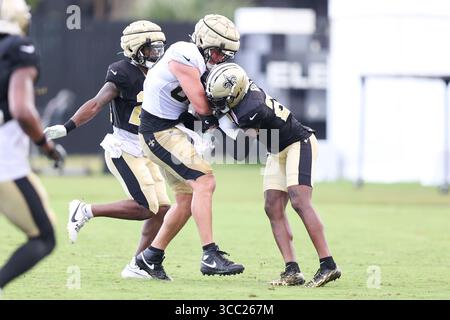 New Orleans Saints safety Terrell Burgess (26) lines up for play during ...