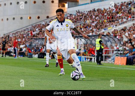 Angelo seen during Friendly game between Al-Nassr Football Club and Rio ...