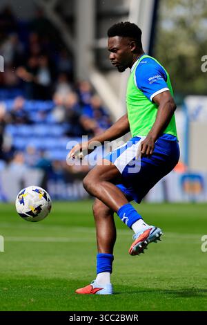 Mike Fondop of Oldham Athletic during the Emirates FA Cup First Round ...