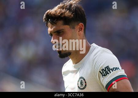Chelsea forward Pedro Neto (7) in action during the Tottenham Hotspur v ...