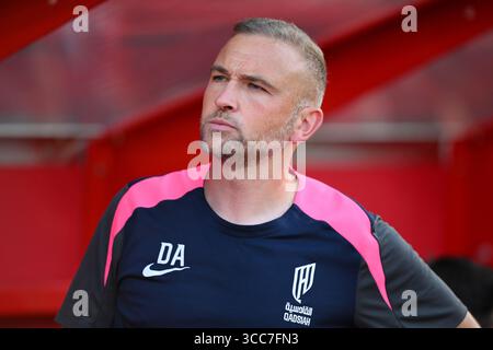 Danny Alcock, Al Qadsiah FC goal keeping coach during the Pre-season ...