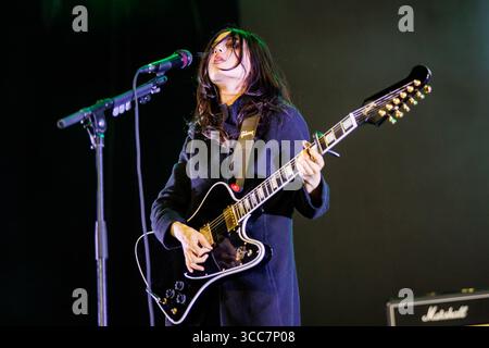 Oslo, Norway. 07th, August 2025. The British indie rock band Wet Leg ...