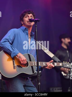 Role Model aka Tucker Pillsbury performs during the Outside Lands music ...