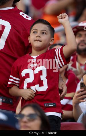 Aug 9, 2025; Santa Clara, California, USA; San Francisco 49ers wide ...