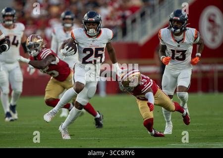 San Francisco 49ers cornerback Jakob Robinson (49) defends during an ...