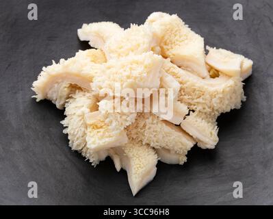 Pile of raw chopped tripe - second beef stomach Stock Photo - Alamy