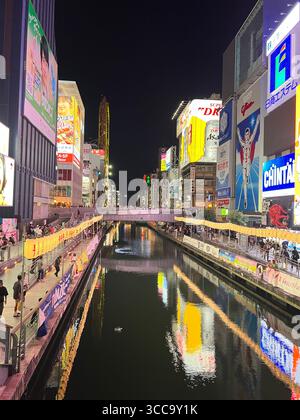 View of Dotonbori of Osaka Stock Photo - Alamy