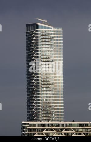 View of the tallest building in Nordic countries - Karlatornet i.e. The ...