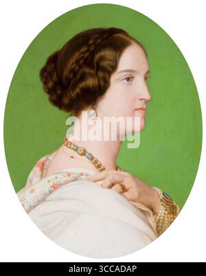 Portrait of Delfina Potocka.. 1849. Paul Delaroche - Delfina Potocka ...