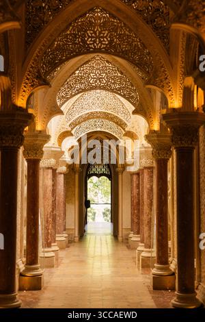 Inside of the Monserrate Palace Stock Photo - Alamy
