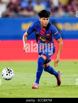 Dro FERNANDEZ of Barcelona during the Spanish championship LaLiga ...