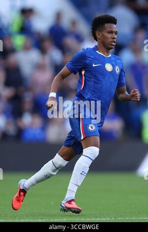 Chelsea v Bayer Leverkusen - Stamford Bridge. Chelsea's Joao Pedro in ...