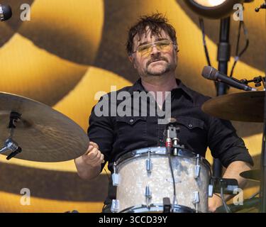 Patrick Meese of Nathaniel Rateliff and The Night Sweats at Breese ...