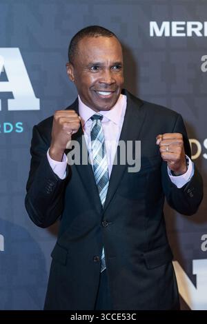 Sugar Ray Leonard attends the 36th Annual Footwear News Achievement ...