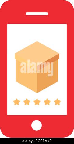 mobile app review interface Stock Vector Image & Art - Alamy