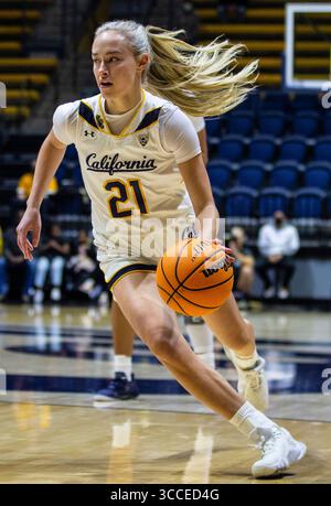 December 16, 2022 Berkeley, CA U.S.A. California guard Leilani McIntosh ...