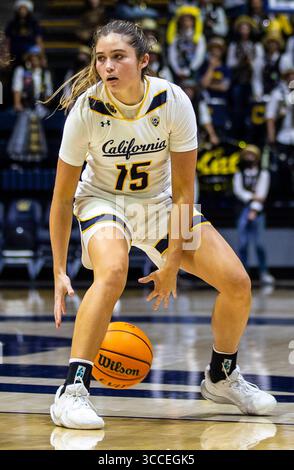 December 16, 2022 Berkeley, CA U.S.A. California guard Jayda Curry (30 ...