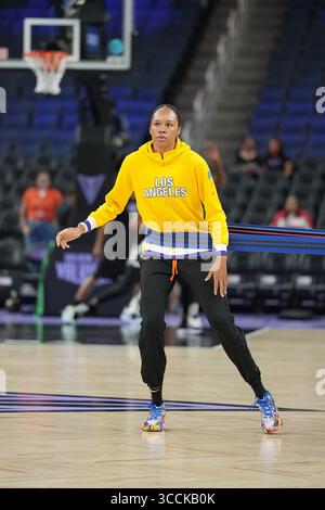 August 23, 2025: Before the game, Gotham FC defender Kayla Duran (19 ...