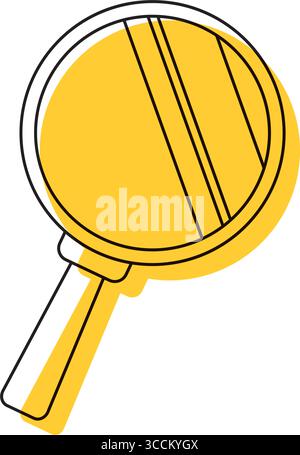 Magnifying glass with handle. Vector Stock Vector Image & Art - Alamy