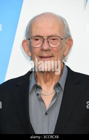 HOLLYWOOD, CALIFORNIA - AUGUST 11: (L-R) Christopher Lloyd and Lisa ...