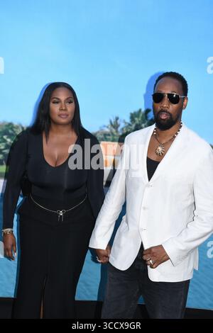 HOLLYWOOD, CALIFORNIA - AUGUST 11: RZA attends the premiere of ...
