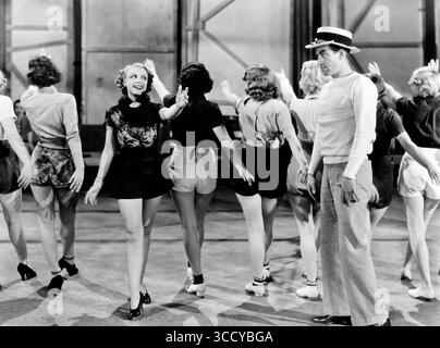 Collette Lyons, Charley Foy, on-set of the Film, "Dance, Charlie, Dance ...