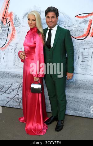 Tamara Beckwith and Giorgio Veroni attend The Serpentine Summer Party ...