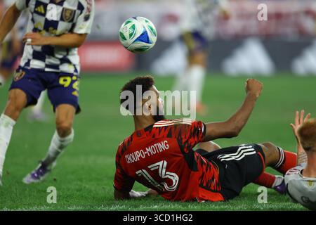 Real Salt Lake defenseman Justen Glad (15) during an MLS soccer match ...